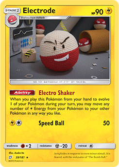 Electrode | Team Up | TCG Card Database | Pokemon.com
