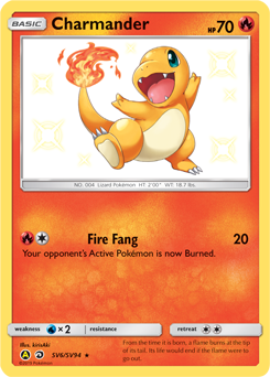 Charmander | Yellow A Alternate | TCG Card Database | Pokemon.com