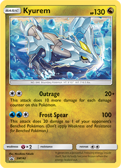 Kyurem | Sun & Moon Promo | TCG Card Database | Pokemon.com