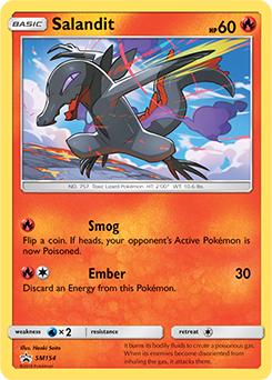 Salandit | Sun & Moon Promo | TCG Card Database | Pokemon.com