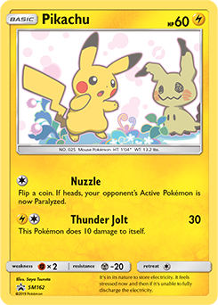 Pikachu | Sun & Moon Promo | TCG Card Database | Pokemon.com