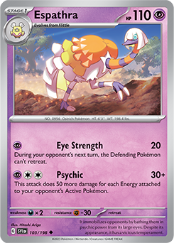 Espathra | Pokédex
