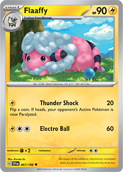 Flaaffy | Scarlet & Violet | TCG Card Database | Pokemon.com