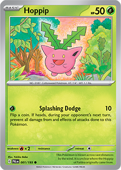 Hoppip | Paldea Evolved | TCG Card Database | Pokemon.com