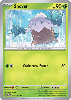 Snover | Pokédex