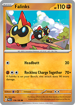 Falinks | Paldea Evolved | TCG Card Database | Pokemon.com