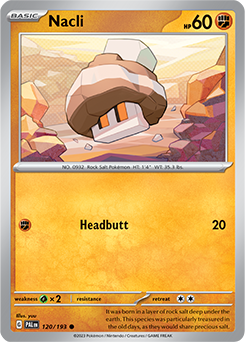 Nacli | Pokédex