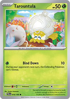 Tarountula | Paldea Evolved | TCG Card Database | Pokemon.com