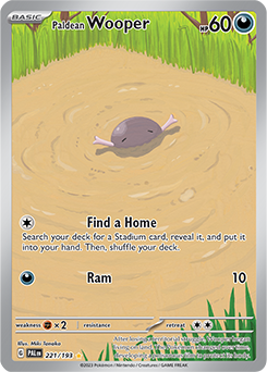 Paldean Wooper | Paldea Evolved | TCG Card Database | Pokemon.com