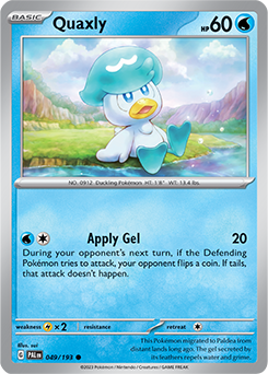 Quaxly | Pokédex