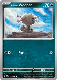 Paldean Wooper | Obsidian Flames | TCG Card Database | Pokemon.com