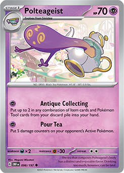 Polteageist | Obsidian Flames | TCG Card Database | Pokemon.com
