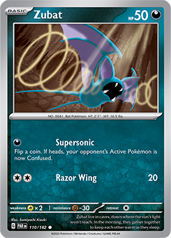 Zubat | Paradox Rift | TCG Card Database | Pokemon.com