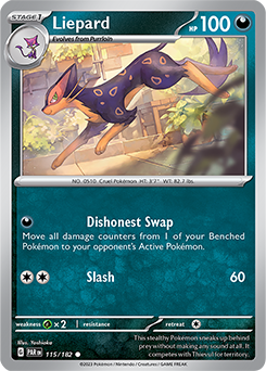 Liepard | Paradox Rift | TCG Card Database | Pokemon.com
