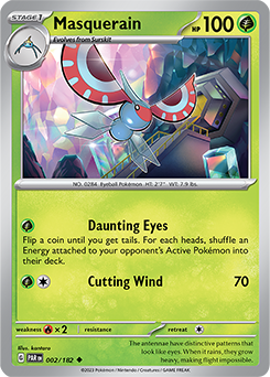 Masquerain | Paradox Rift | TCG Card Database | Pokemon.com