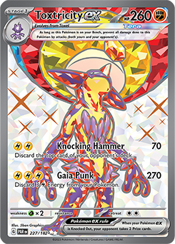 Toxtricity ex | Paradox Rift | TCG Card Database | Pokemon.com