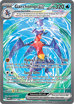 Garchomp ex | Paradox Rift | TCG Card Database | Pokemon.com