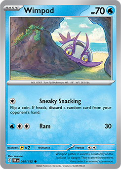 Wimpod | Paradox Rift | TCG Card Database | Pokemon.com