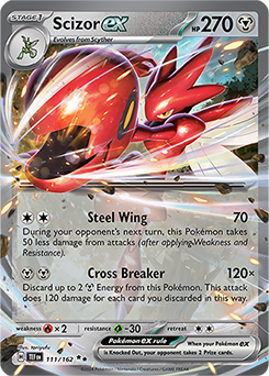 Scizor ex | Temporal Forces | TCG Card Database | Pokemon.com