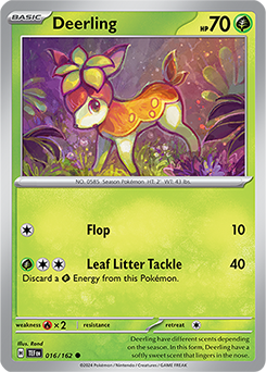 Deerling | Temporal Forces | TCG Card Database | Pokemon.com