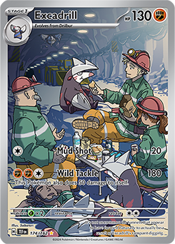 Excadrill | Temporal Forces | TCG Card Database | Pokemon.com