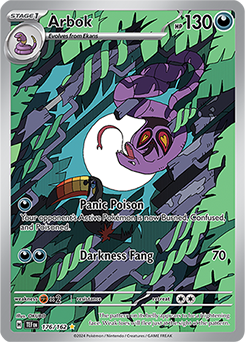 Arbok | Temporal Forces | TCG Card Database | Pokemon.com