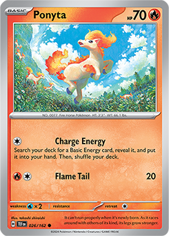 Ponyta | Temporal Forces | TCG Card Database | Pokemon.com