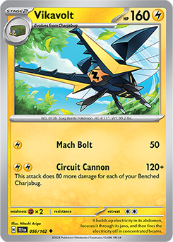 Vikavolt | Temporal Forces | TCG Card Database | Pokemon.com