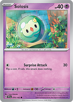 Solosis Temporal Forces TCG Card Database