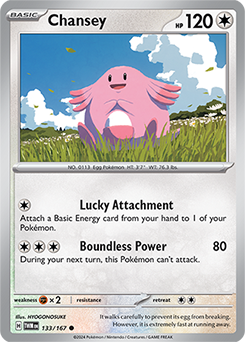 Chansey | Twilight Masquerade | TCG Card Database | Pokemon.com