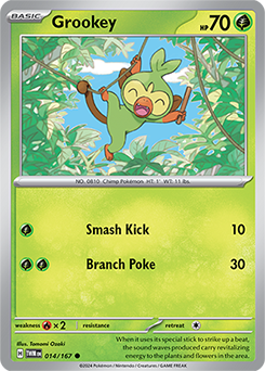 Grookey | Twilight Masquerade | TCG Card Database | Pokemon.com