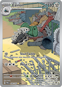 Lairon | Twilight Masquerade | TCG Card Database | Pokemon.com