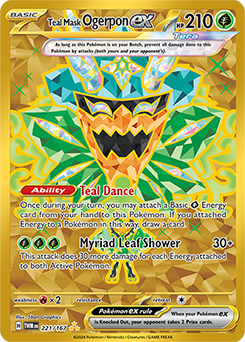 Teal Mask Ogerpon ex | Twilight Masquerade | TCG Card Database ...