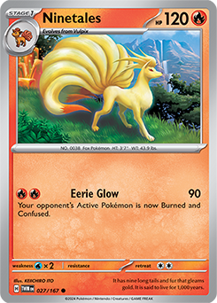 Ninetales | Twilight Masquerade | TCG Card Database | Pokemon.com