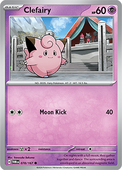 Clefairy | Twilight Masquerade | TCG Card Database | Pokemon.com