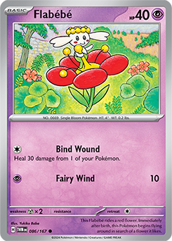 Flabébé | Twilight Masquerade | TCG Card Database | Pokemon.com