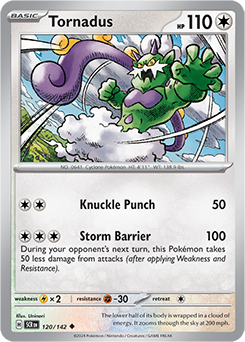 Tornadus | Stellar Crown | TCG Card Database | Pokemon.com