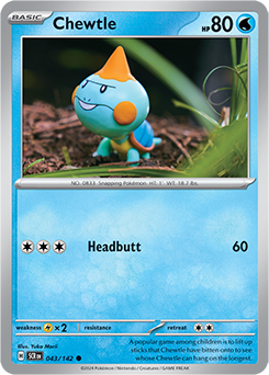 Chewtle | Pokédex
