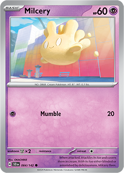 Milcery | Stellar Crown | TCG Card Database | Pokemon.com