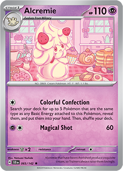 Alcremie | Stellar Crown | TCG Card Database | Pokemon.com