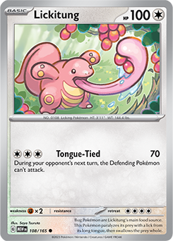 Lickitung | 151 | TCG Card Database | Pokemon.com