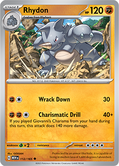 Rhydon | 151 | TCG Card Database | Pokemon.com