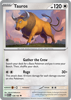 Tauros 151 TCG Card Database