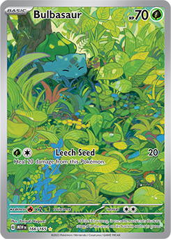 Bulbasaur | 151 | TCG Card Database | Pokemon.com