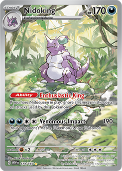 Nidoking | 151 | TCG Card Database | Pokemon.com