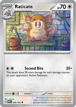 Raticate | 151 | TCG Card Database | Pokemon.com