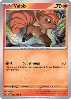 Vulpix | 151 | TCG Card Database | Pokemon.com