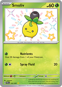 Smoliv | Pokédex