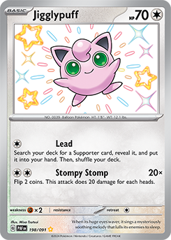 Jigglypuff | Paldean Fates | TCG Card Database | Pokemon.com