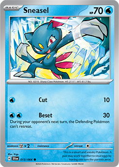 Sneasel | Shrouded Fable | TCG Card Database | Pokemon.com